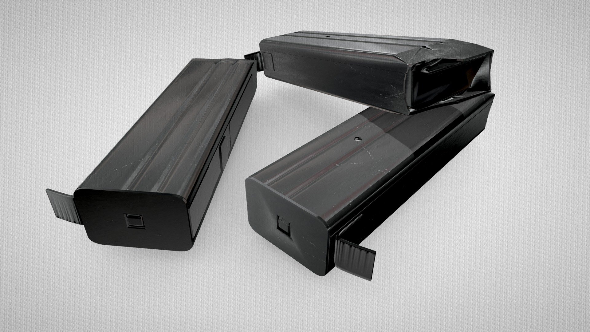 Submachine gun magazine PM-63 RAK 1963 - Download Free 3D model by s ...