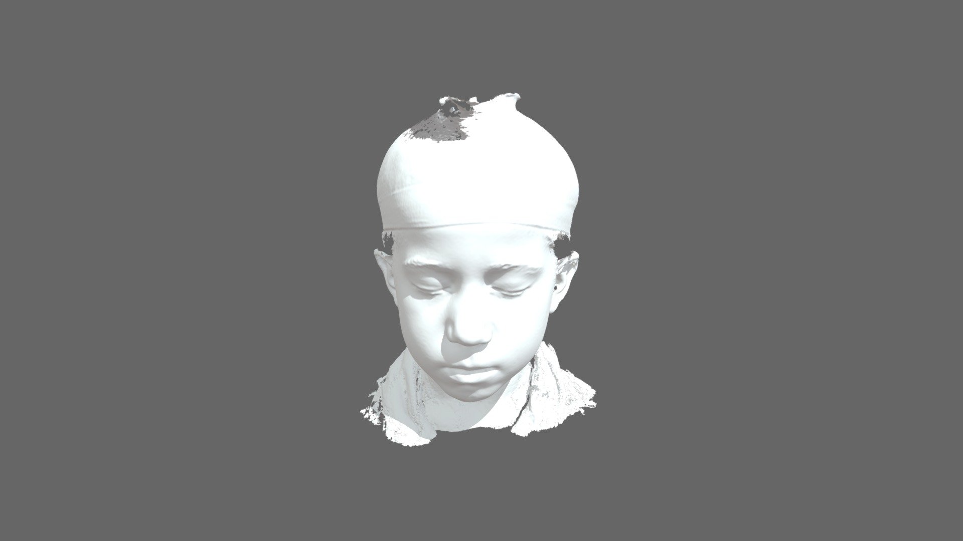 1st Face Scan - 3D model by pixeldesire3d [3954ffe] - Sketchfab