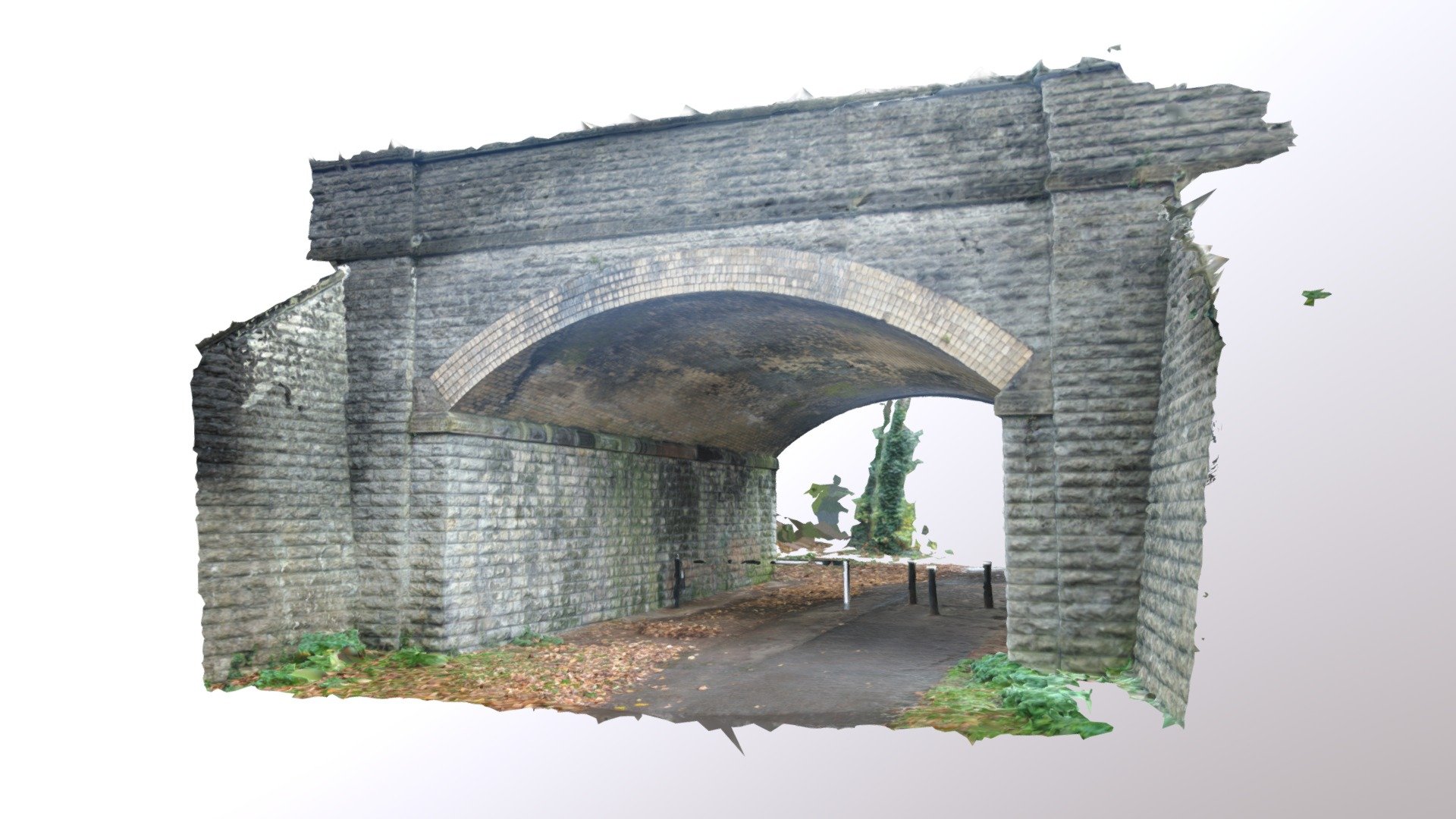 Penarth Railway Path bridge - 3D model by Bill Harvey Associates Ltd ...
