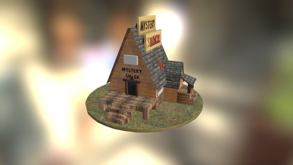 MysteryShack - 3D model by digitalmediaacademy [39561eb] - Sketchfab