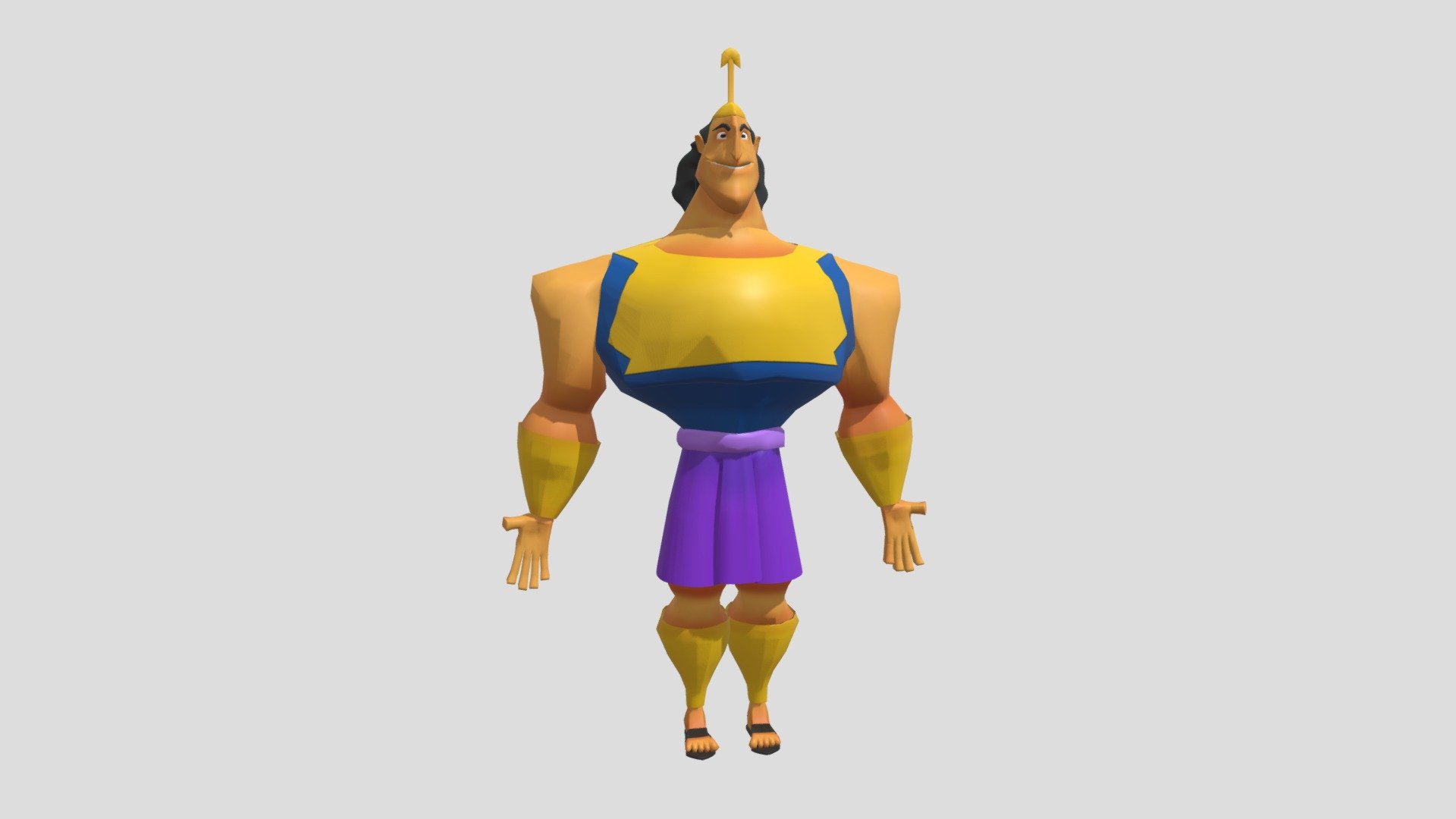 Kronk - 3D model by White_Wing_LVB (@levolblanc) [3957a1b] - Sketchfab