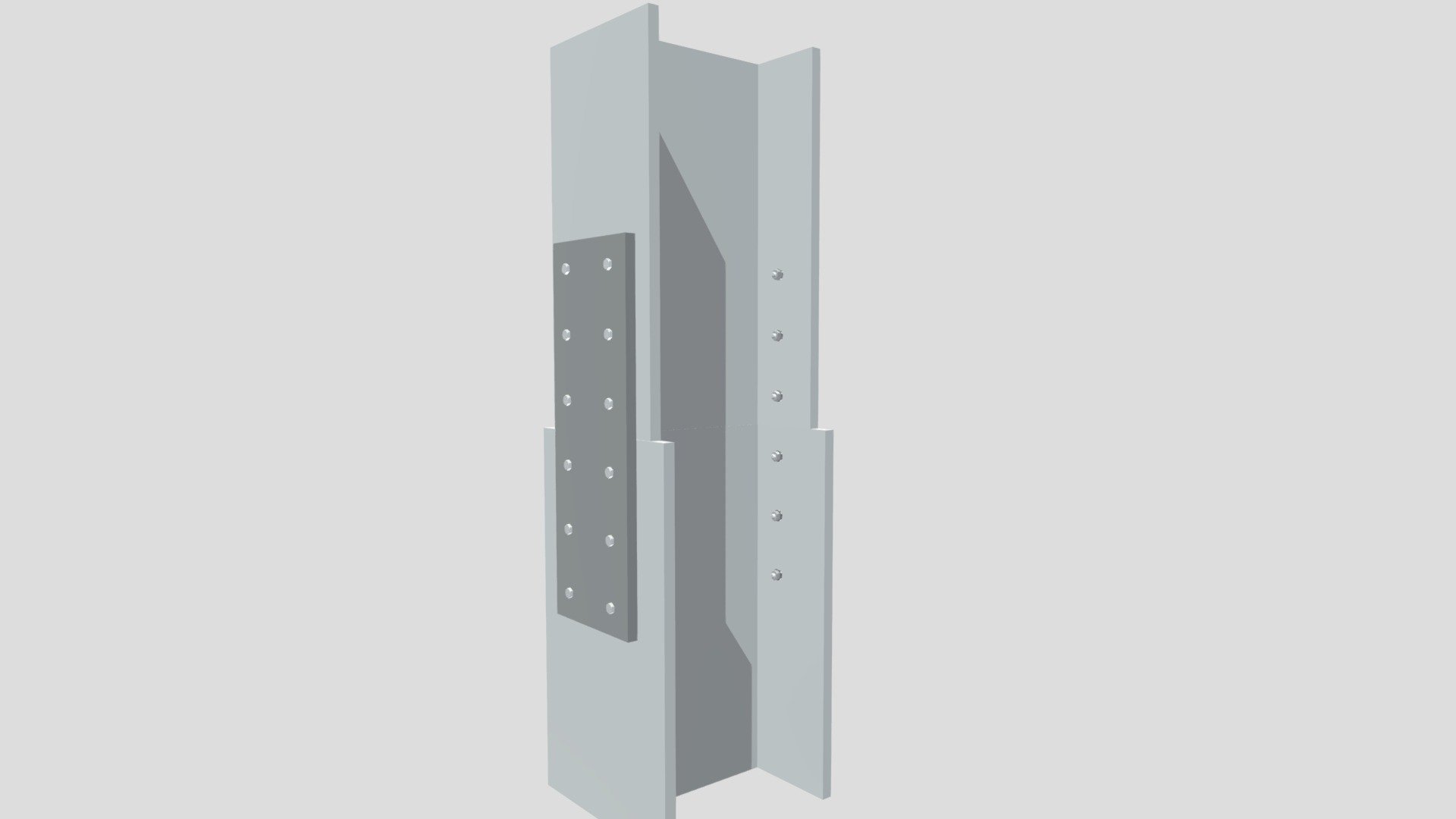Column Splice Connection 3d Model By Ahladita 3958fda Sketchfab