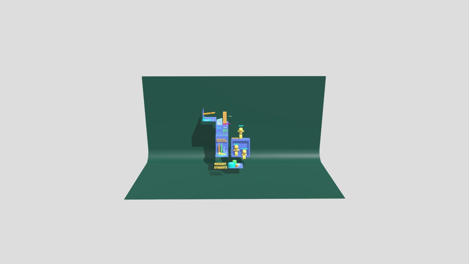 Infographic INFOARCH Data Model - 3D model by calarkin [3959be4 ...
