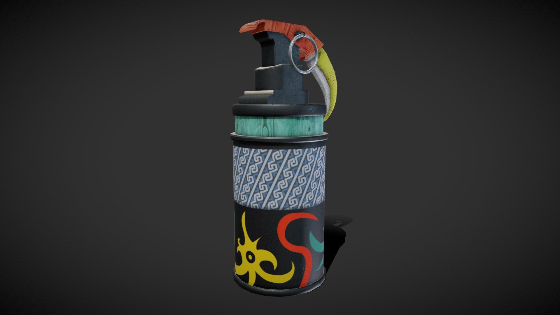 Flashbank of Kalimantan Indonesian - Download Free 3D model by robertbk ...