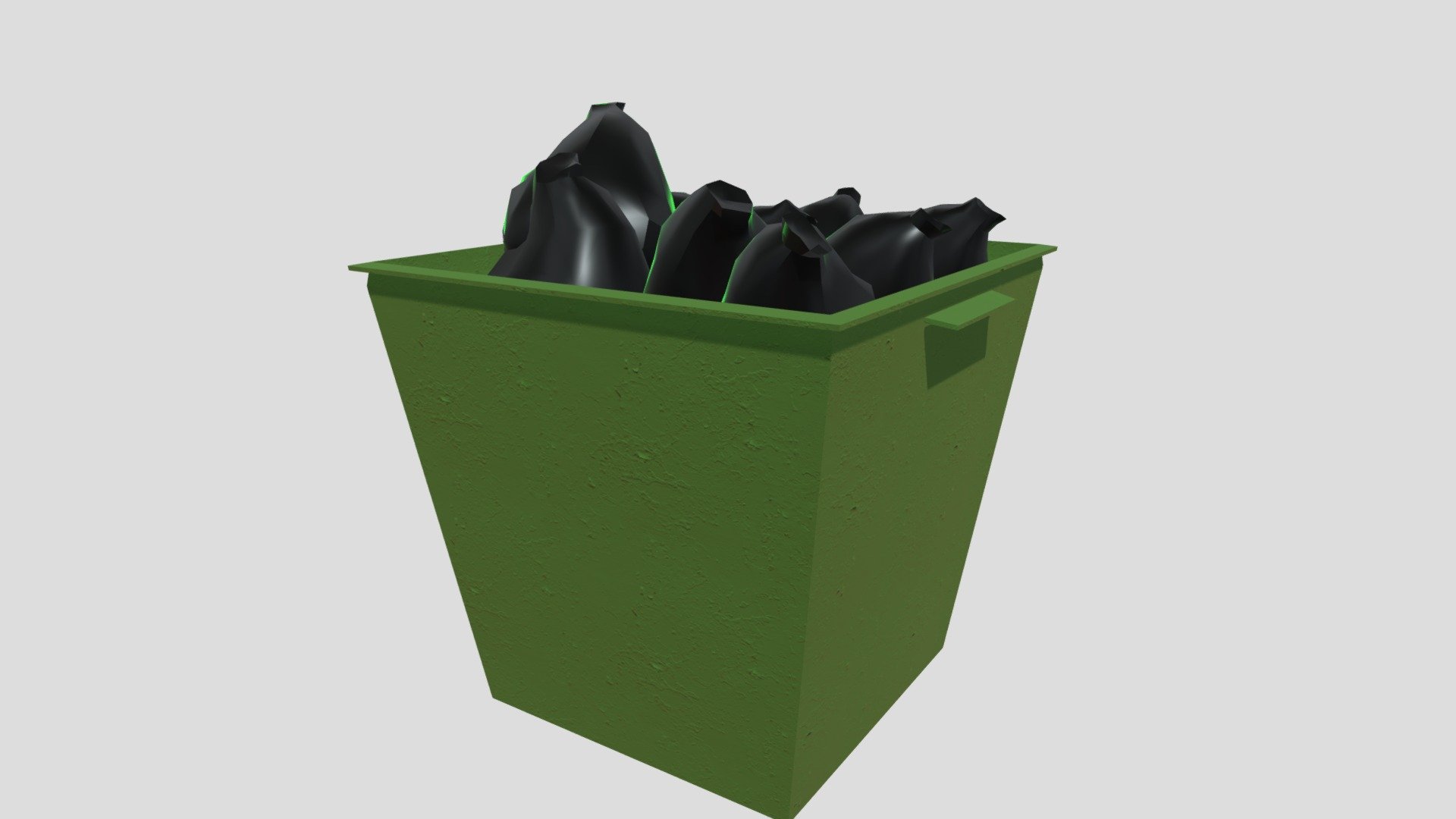Trash Box - Download Free 3D model by loban32 [395d201] - Sketchfab