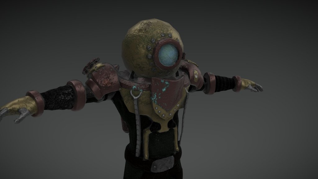 Deep Sea Diver - 3D model by Freddie Littlewood (@FreddieLittlewood ...