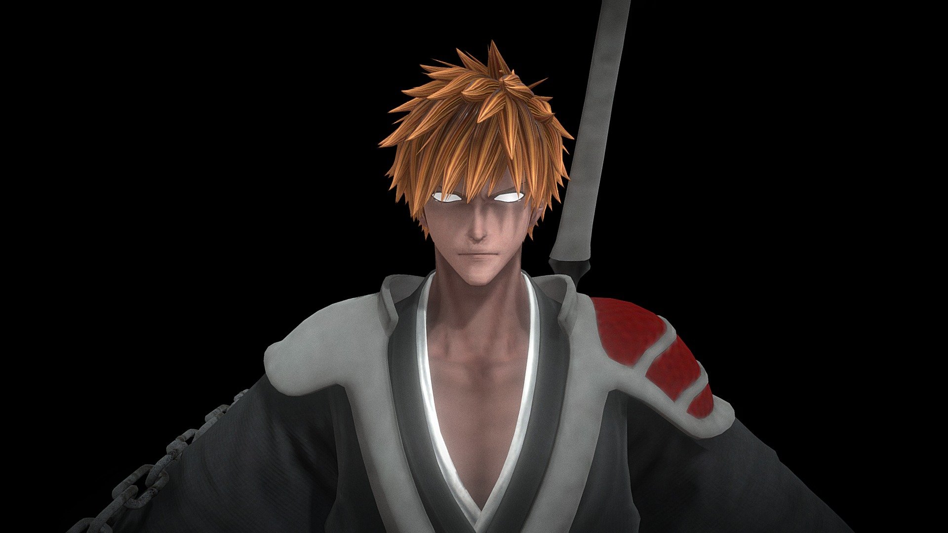 Ichigo Kurosaki (Sinegami) - Download Free 3D model by Marianozi ...