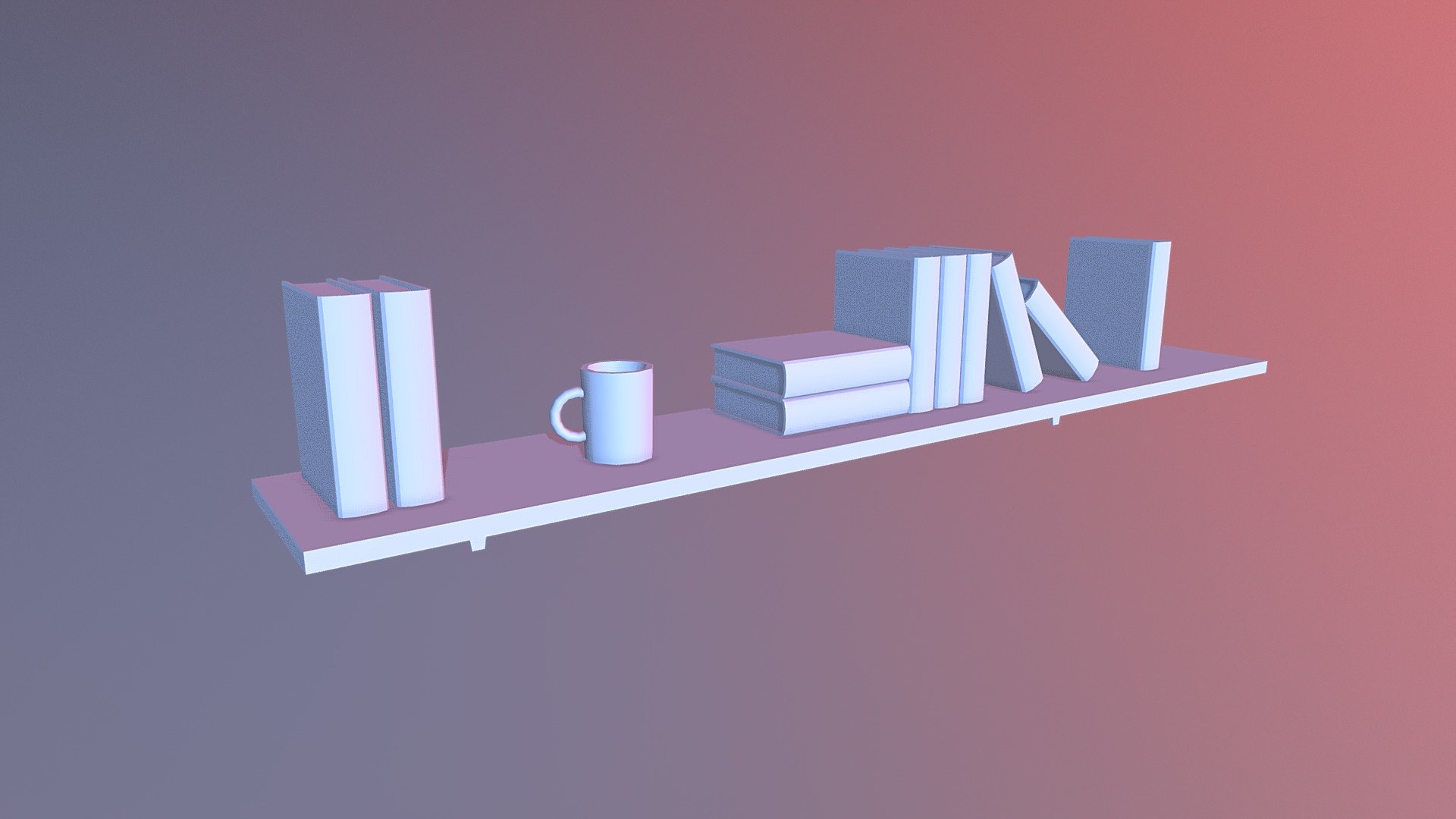 Shelf - Download Free 3D model by Théo Richard (@theorichard) [39611e3 ...