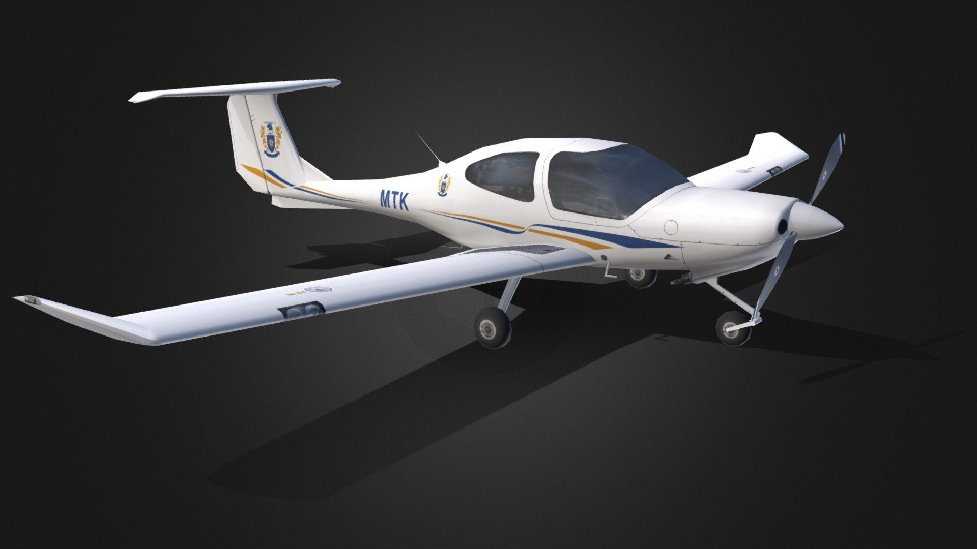 Massey DA40 G1000 - Download Free 3D model by Scott (@interstellar ...