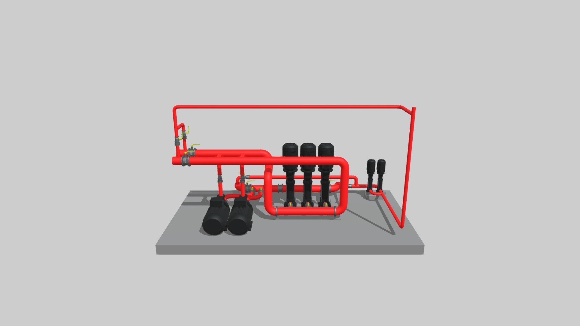 pump_unit - 3D model by cinebase.eu [396249b] - Sketchfab