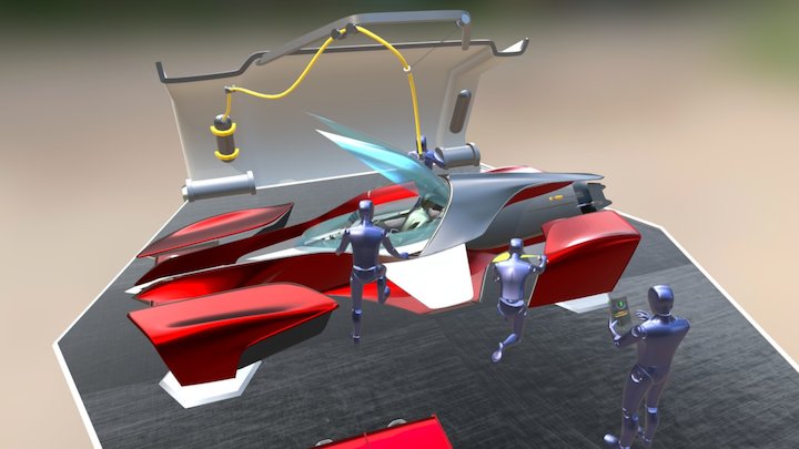 Pitstop 3D models - Sketchfab