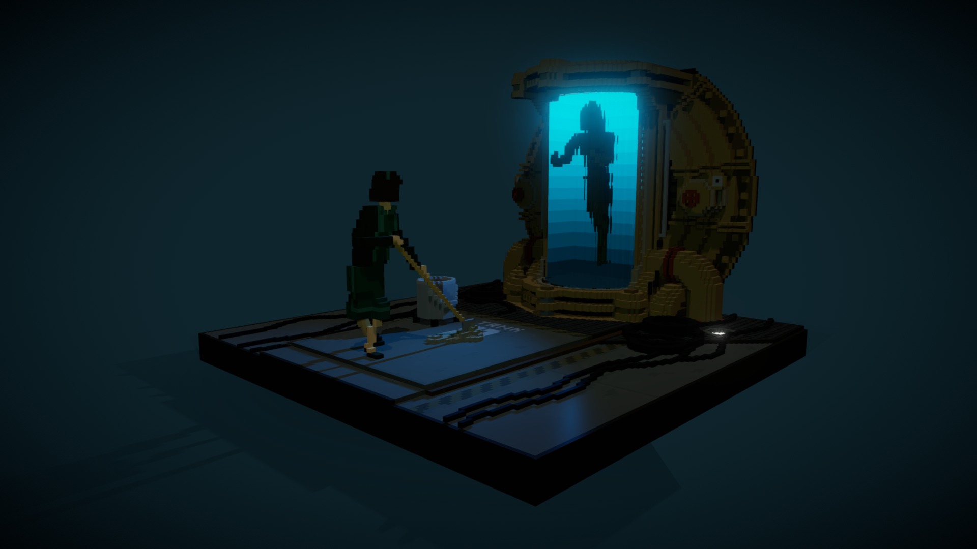Shape Of Water: Dance with the Creature - 3D model by Mike.Nicholson ...