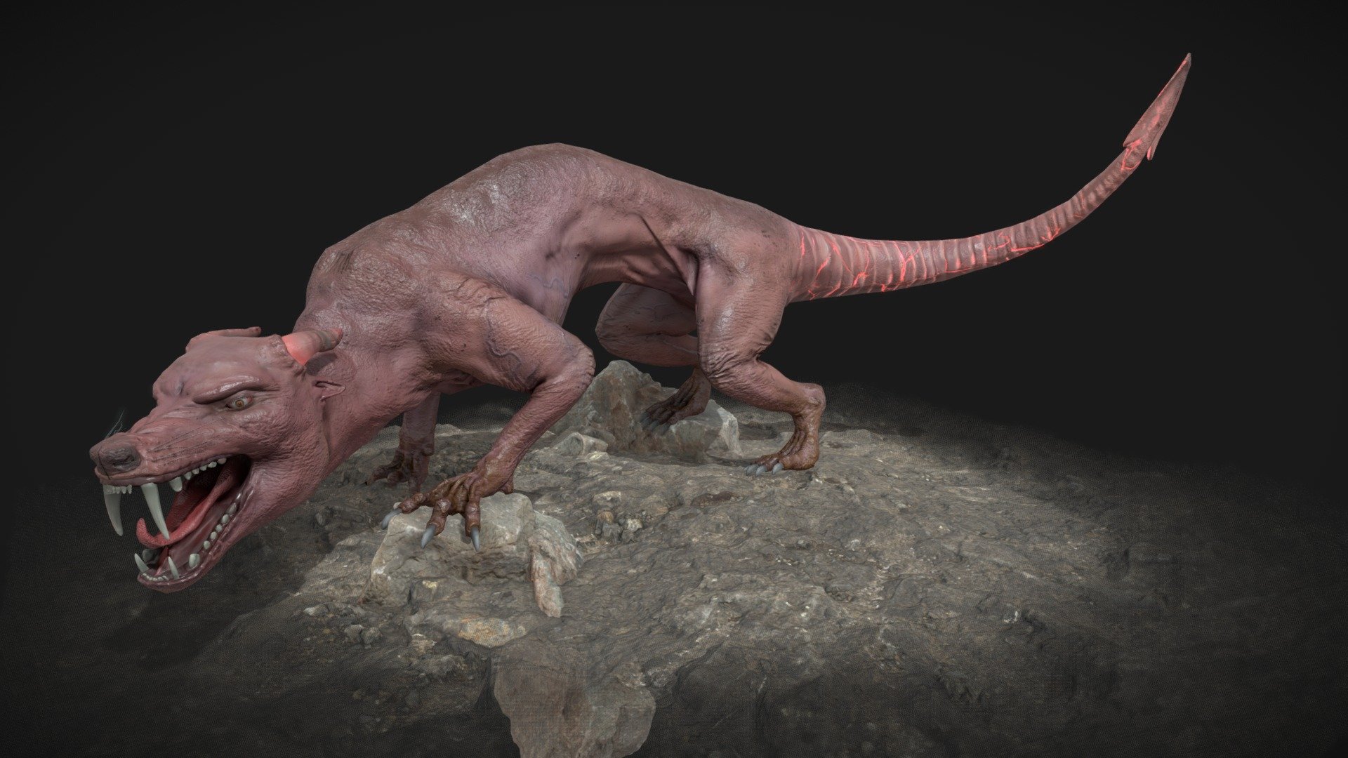 Fantasy Dog/Rat Creature [GameReady] - 3D model by FilipHajek [3965ccb ...