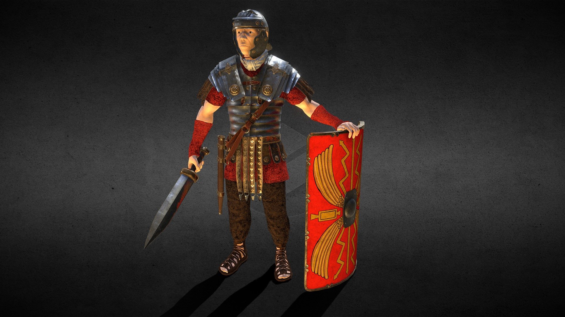 Legionary - 3D model by aslan.melih777 [39693c2] - Sketchfab