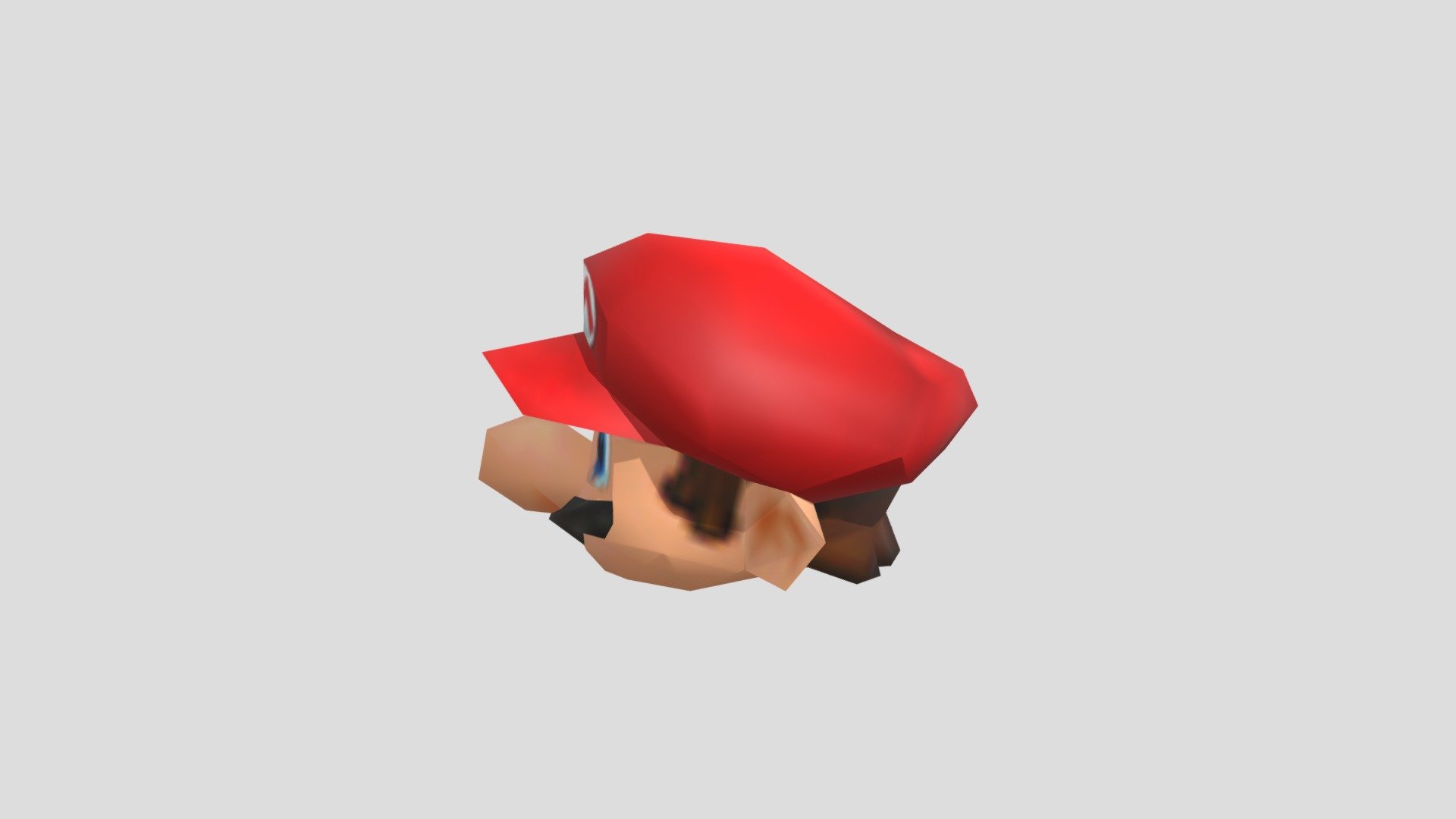 Small Mario Head - 3D model by ruthromantic [3969783] - Sketchfab