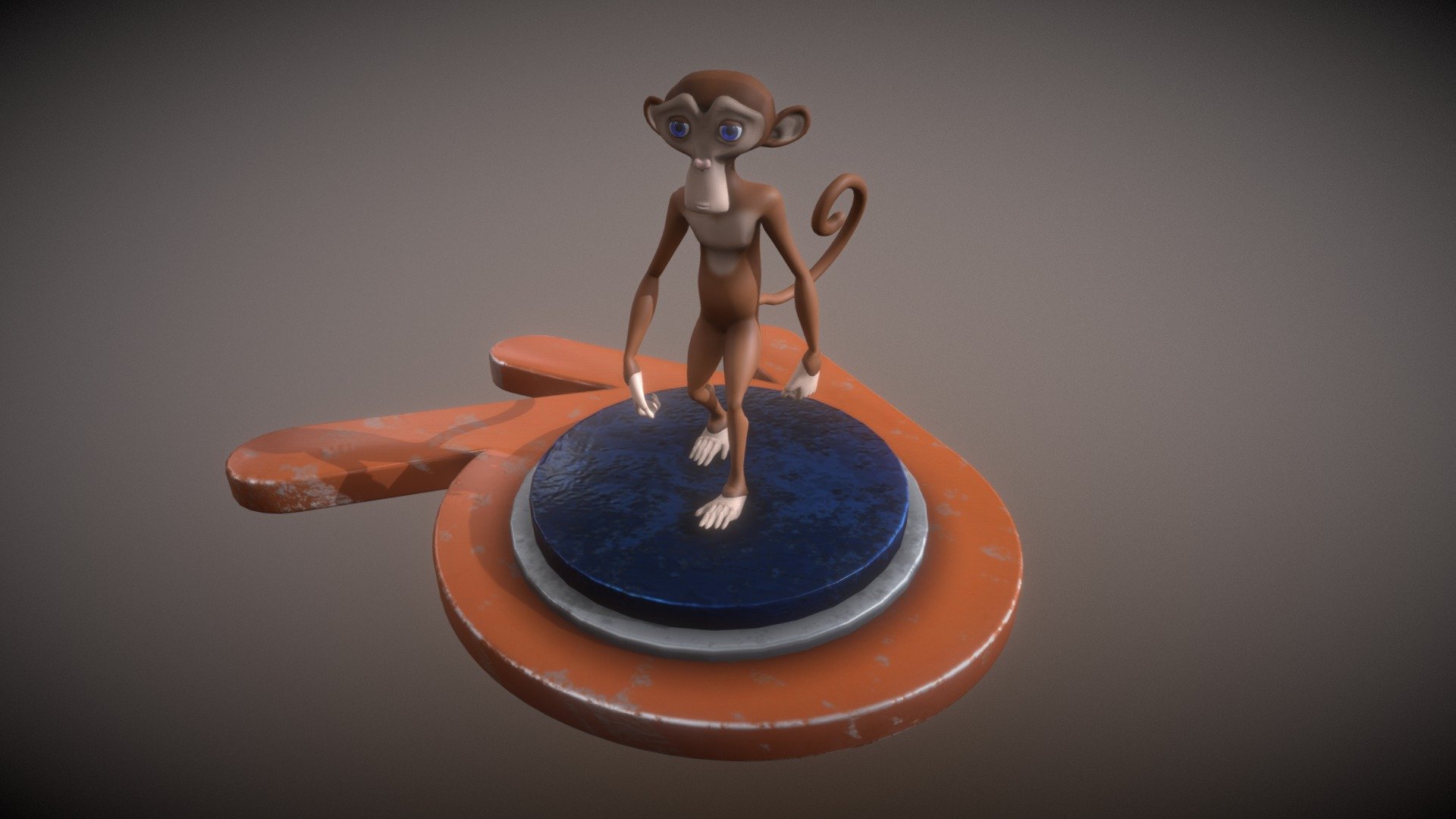 Monkey Suzanne - Animacion - Download Free 3D model by deiby-ybied [3969d29] - Sketchfab