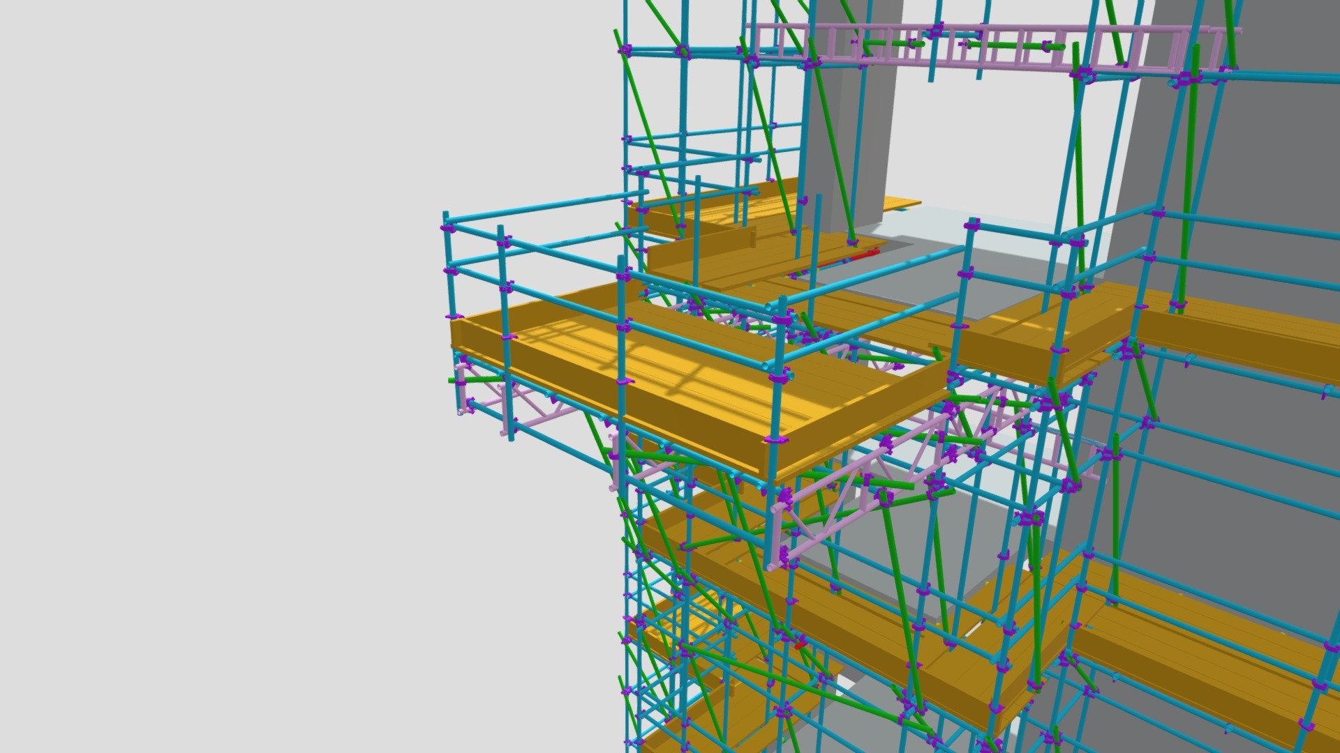 APT-DWG-1200-001-P01 Cantilever Loading Bay - 3D model by Ultimate ...