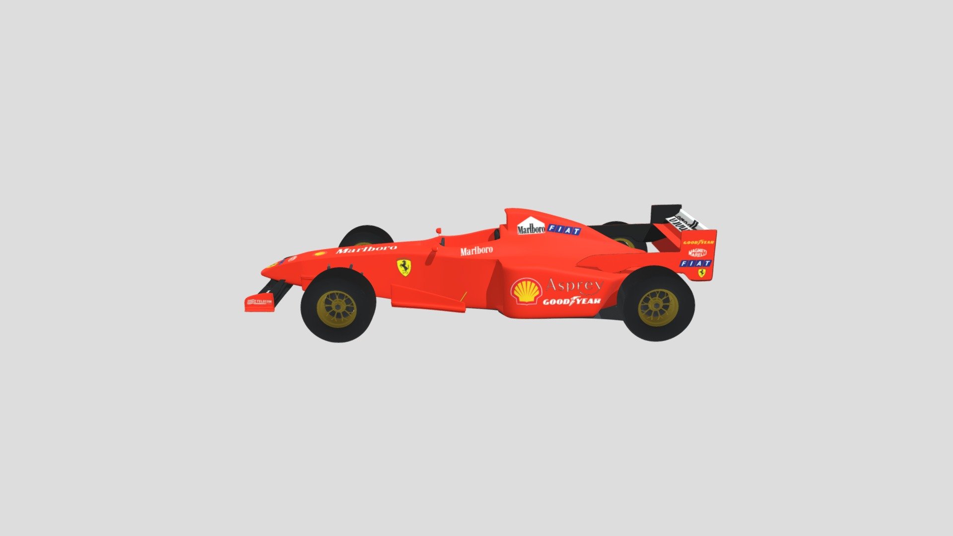 F1 car - 3D model by KarlMortenTamm [396bfef] - Sketchfab