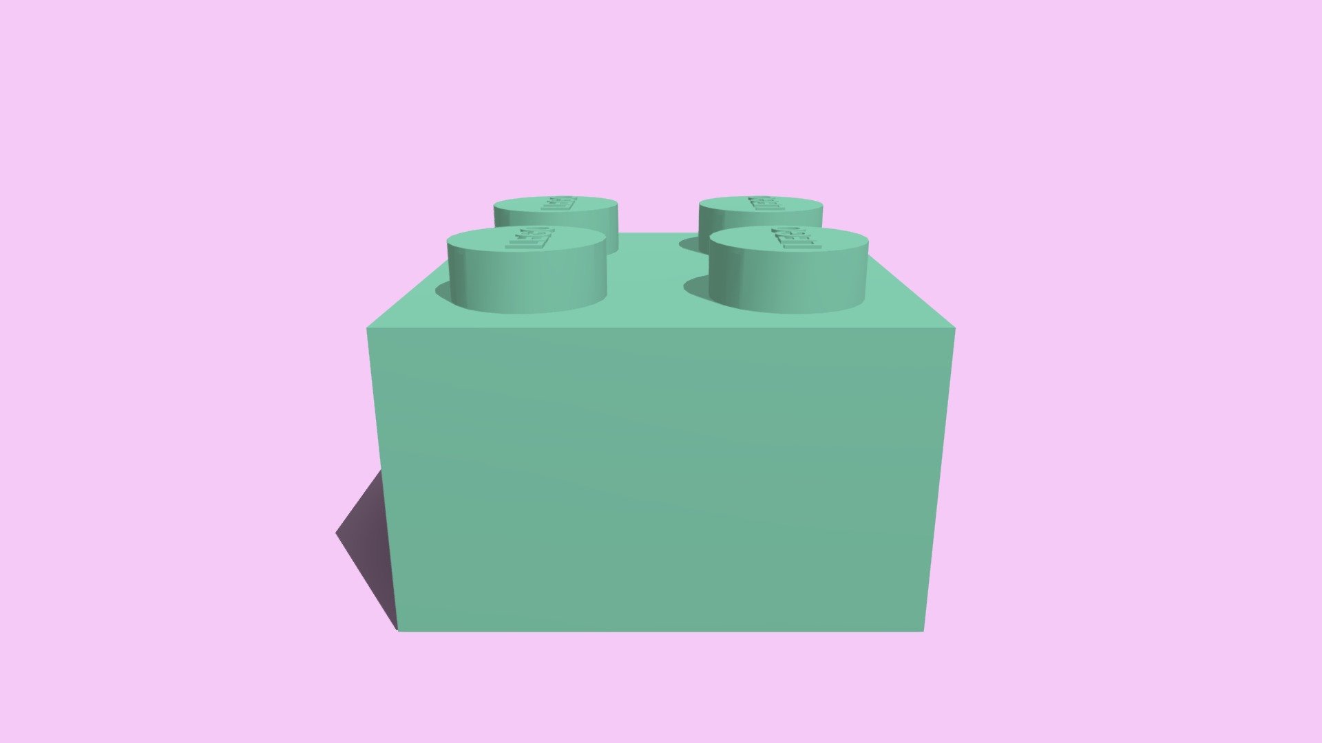 Lego_2x2 - 3D model by xoeled123 [396c21f] - Sketchfab
