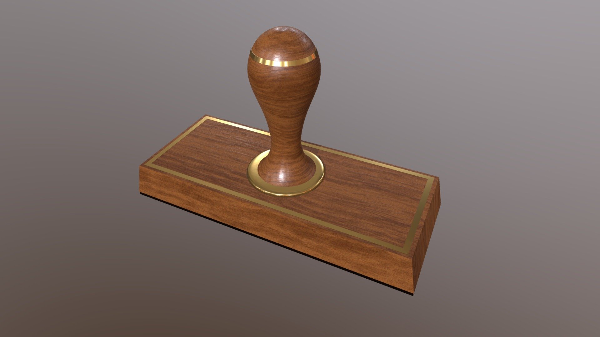 Wood Stamp 4 - Download Free 3D model by necmettinturkan [396e391 ...