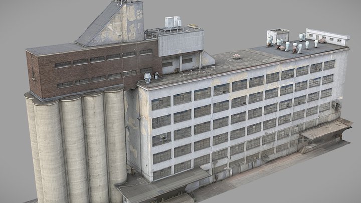 Factory 3D models - Sketchfab