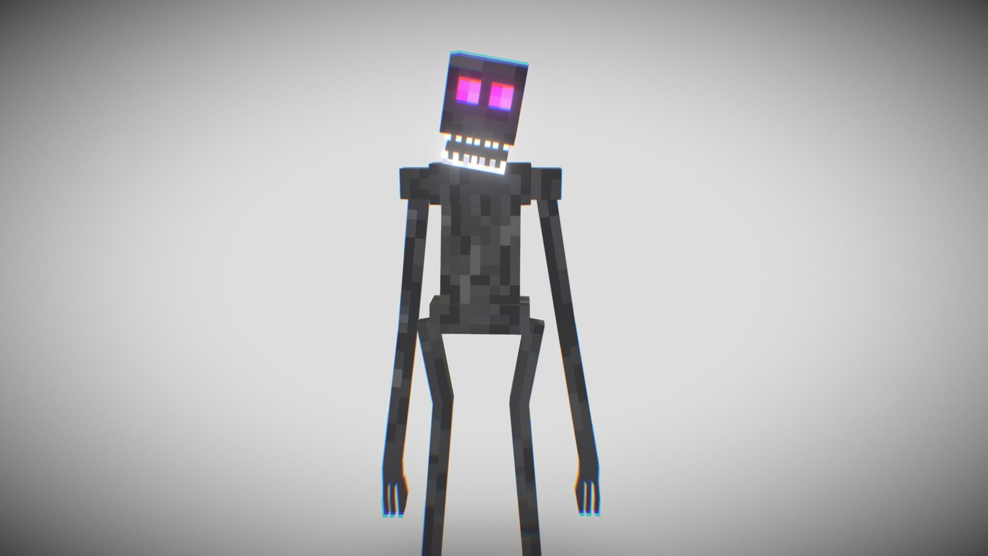 Minecraft Monster - Download Free 3D model by scody [39710eb] - Sketchfab