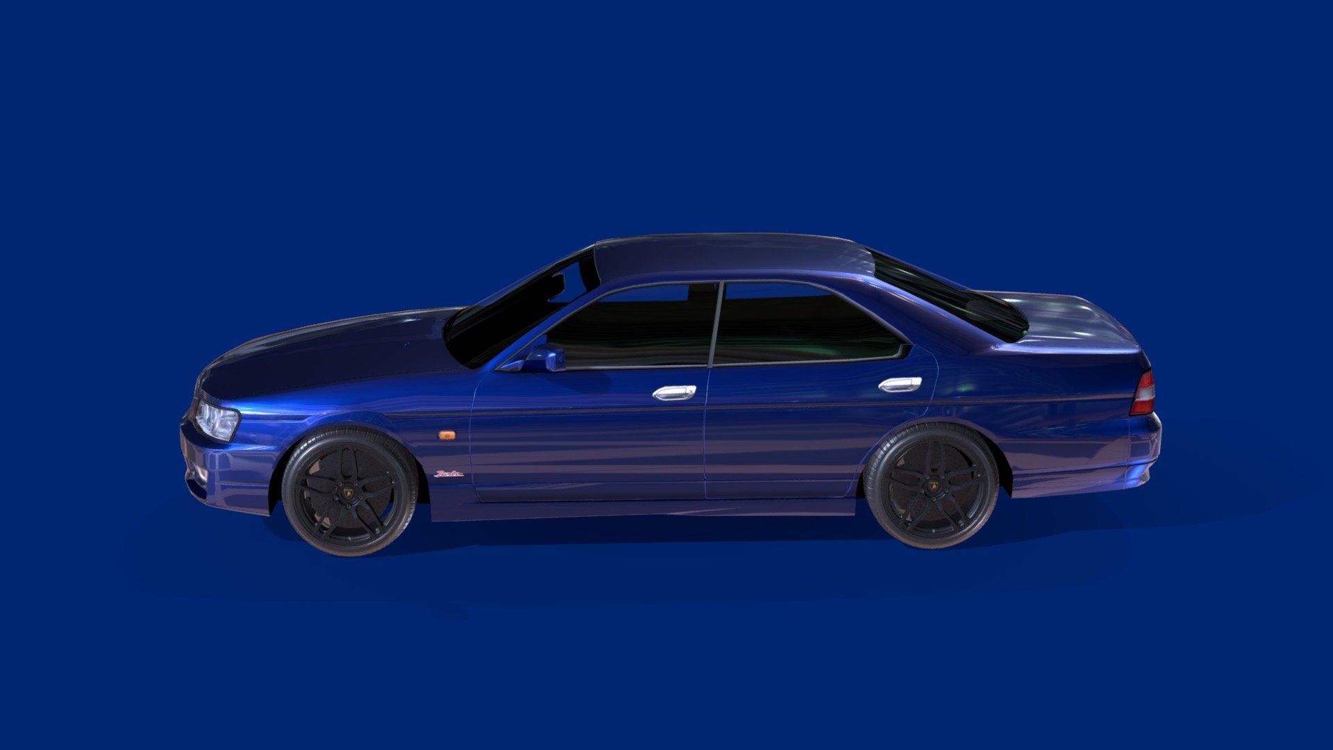 Nissan Laurel Club S (C35) - Download Free 3D model by Mona x Supercars ...
