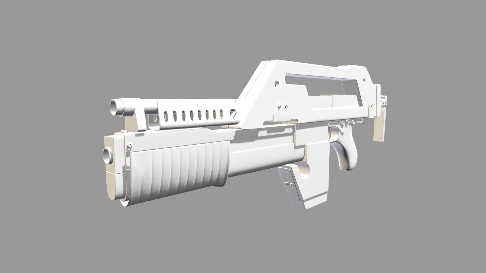 M41A Pulse Rifle - Download Free 3D model by Nathon Rodrigues (@nathonr ...