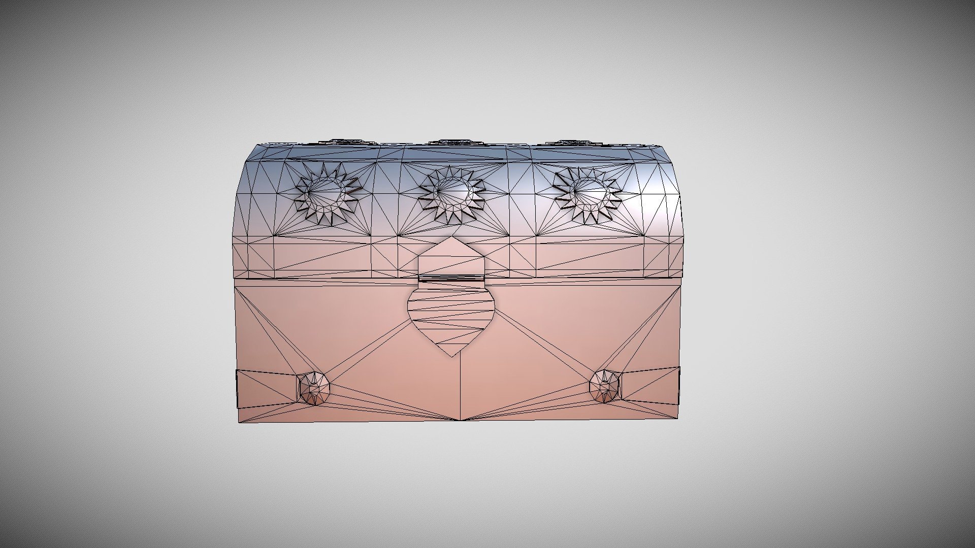 Low Polly Chest - 3D model by martajj [39762ea] - Sketchfab