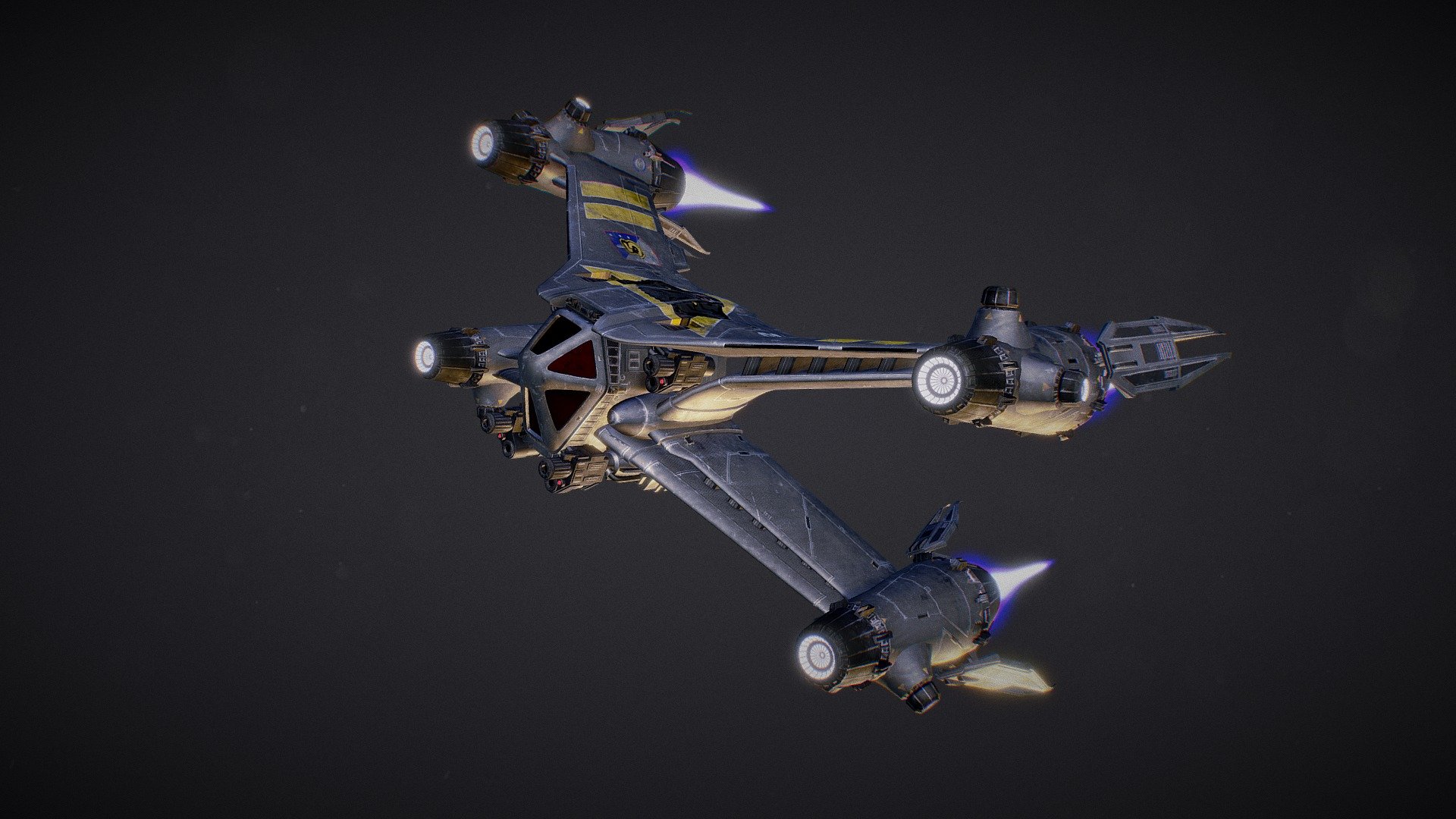 Star Fury - 3D model by Remi (@dreamleech) [3977694] - Sketchfab