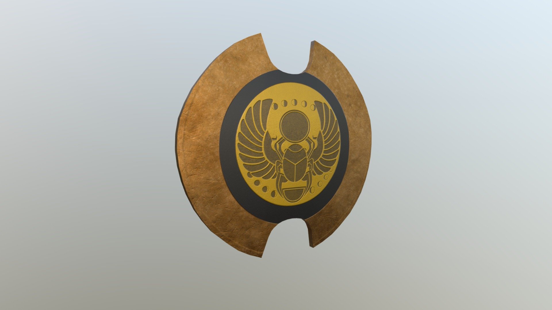 Scarab Shield - 3D model by Leska [3979340] - Sketchfab