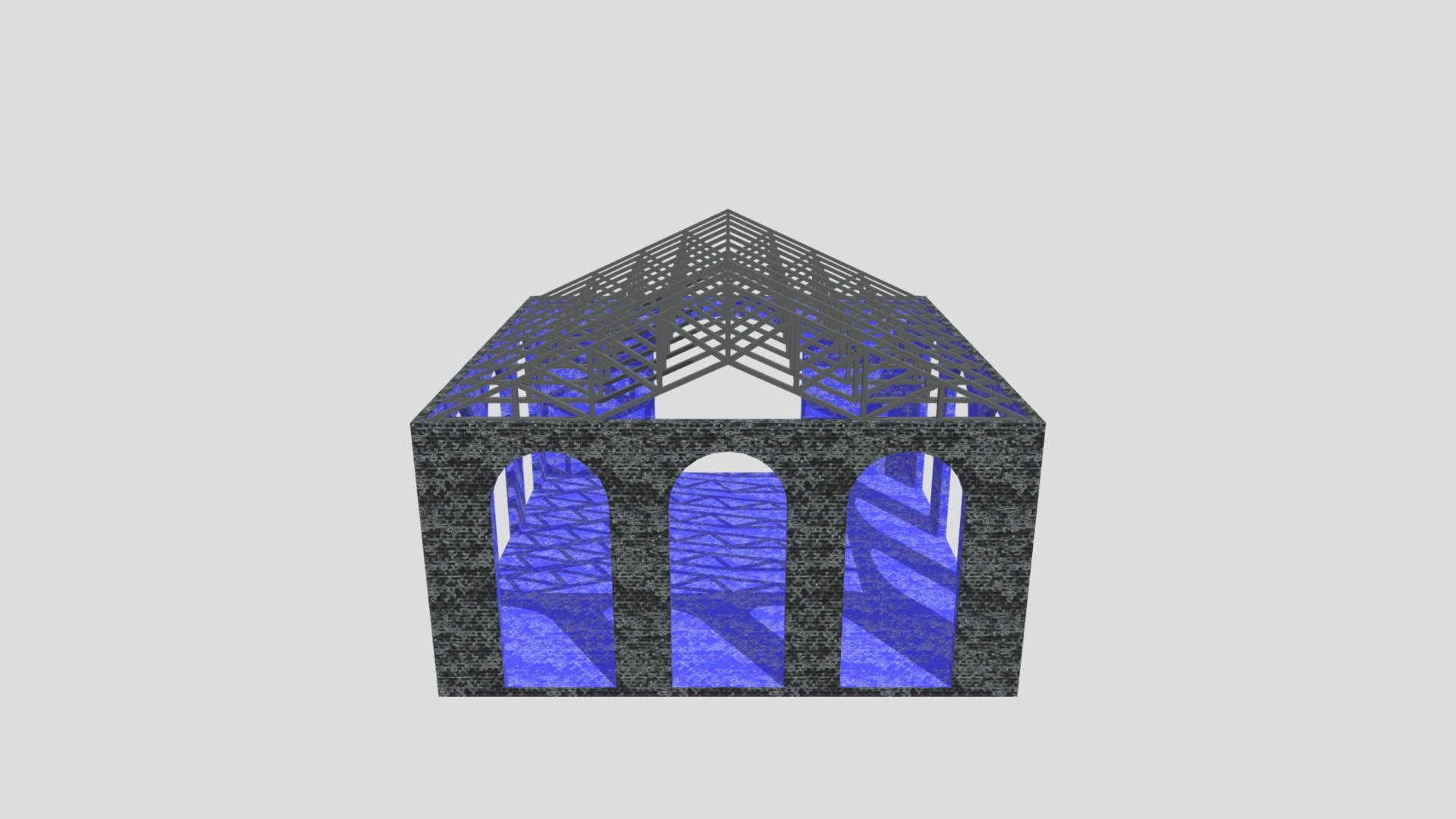 Hall - 3D model by francescammauri97 [3979a25] - Sketchfab