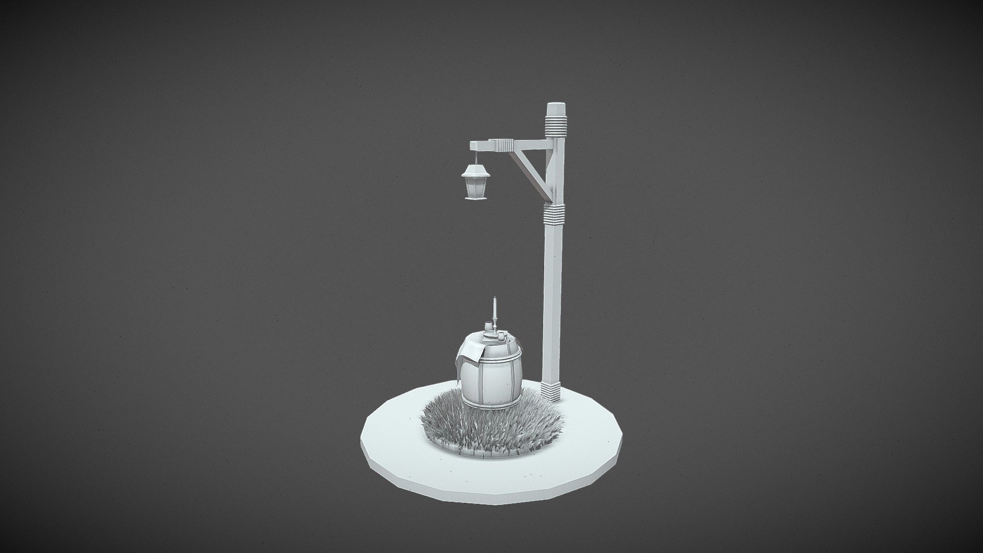 Barrel - 3D model by Bernard_Sokolowski [3979fe4] - Sketchfab