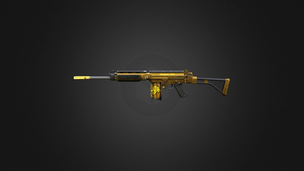 黑铁SA58 - 3D model by zhanshen [397ae15] - Sketchfab