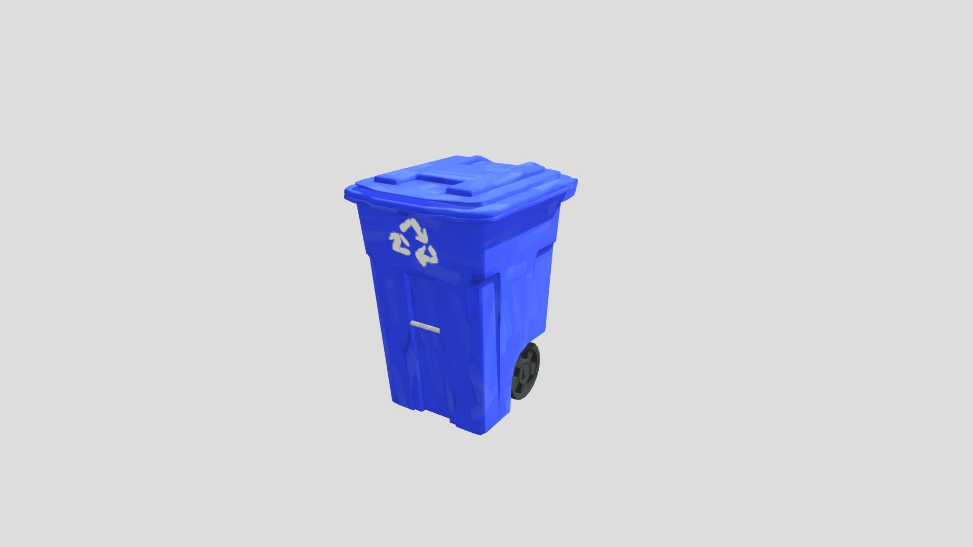 Painted Trashcan - 3D model by nbiglin [397c136] - Sketchfab