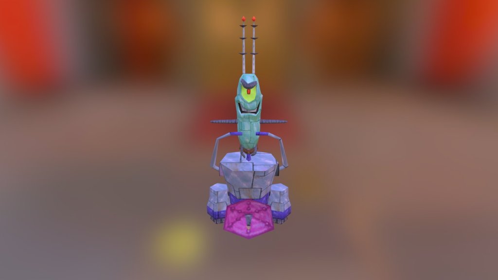 Plankton (Robot) - 3D model by Luke Steel (@luke.steel) [397c57e ...
