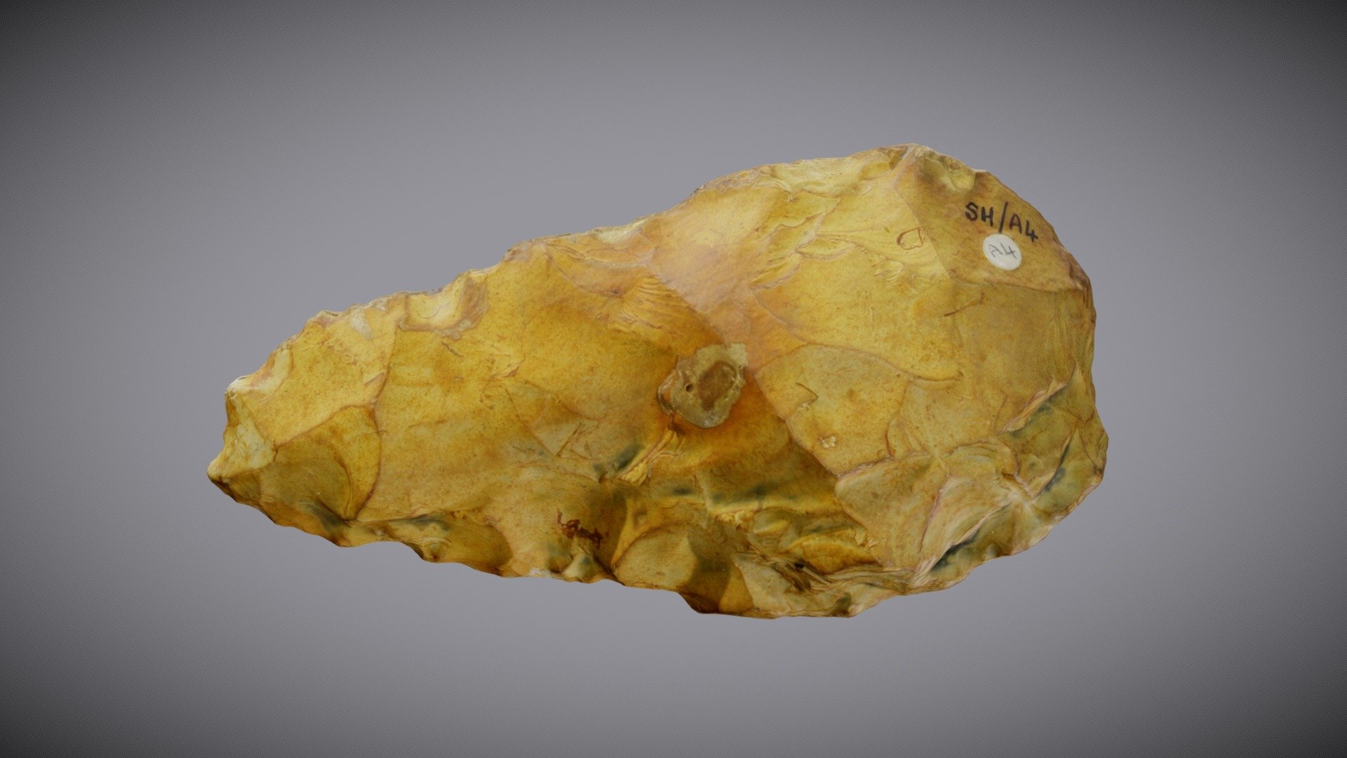 Neanderthal Axe - 3D model by ThinkSee3D [397c6c3] - Sketchfab