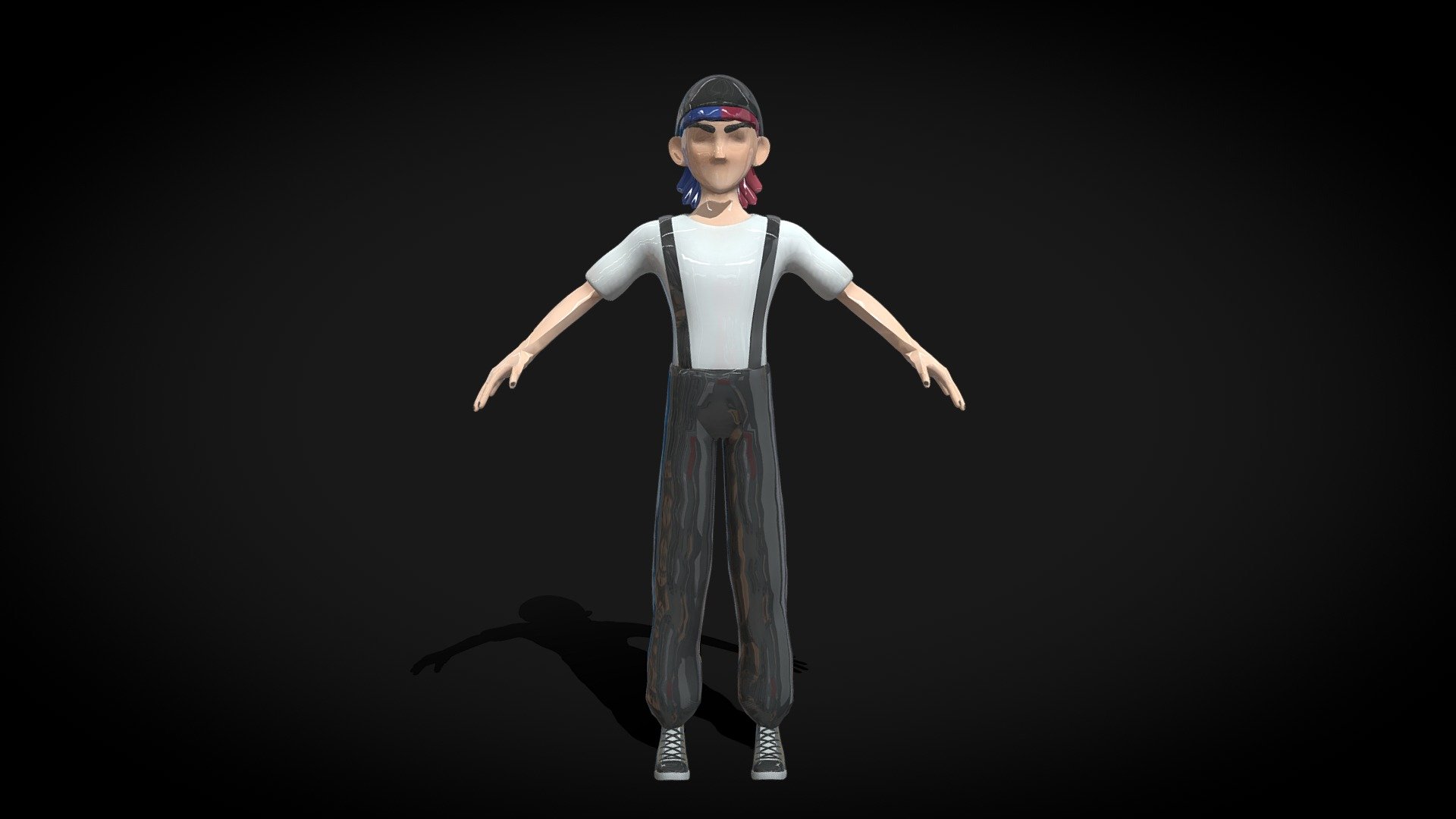 Stylized Simple Character Model - 3D model by chloeliew [397dac5 ...