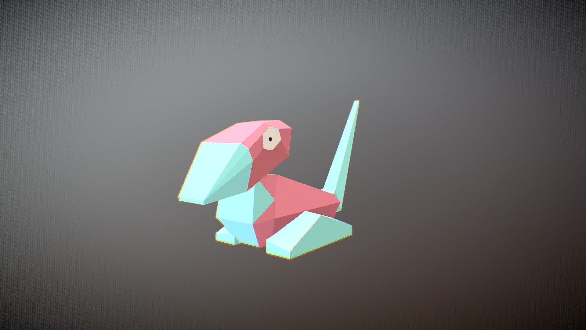 Porygon 3D Model (Pokemon) - 3D model by Ojk114 [397ef3b] - Sketchfab
