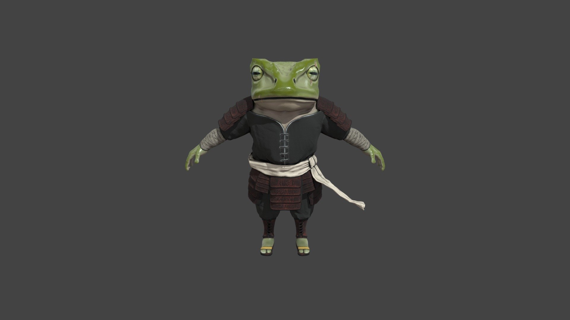 Toad - 3D model by Cubic (@cubick) [397fb14] - Sketchfab