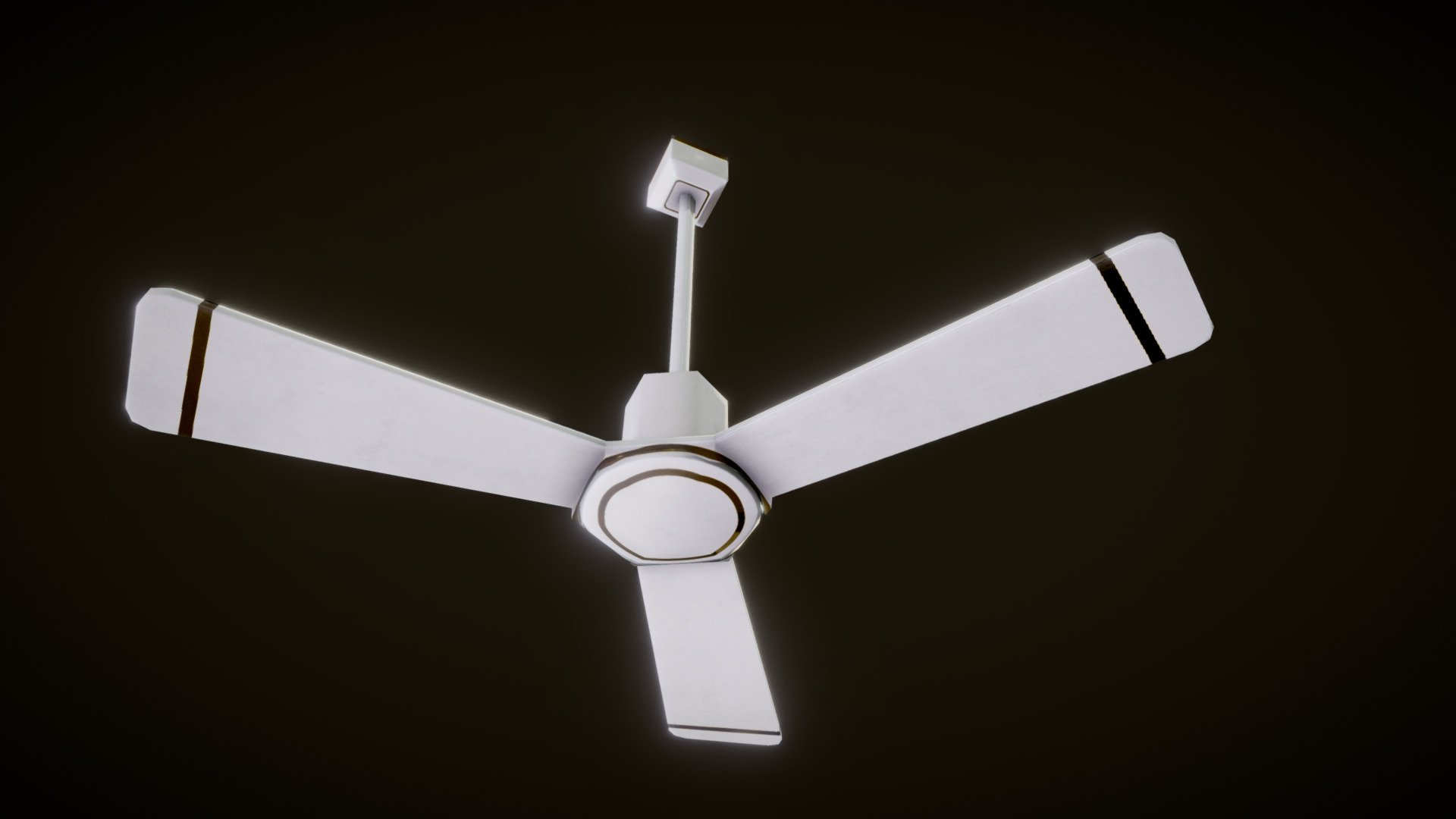 Ceiling Fan (high quality) - Buy Royalty Free 3D model by Owlish Media ...