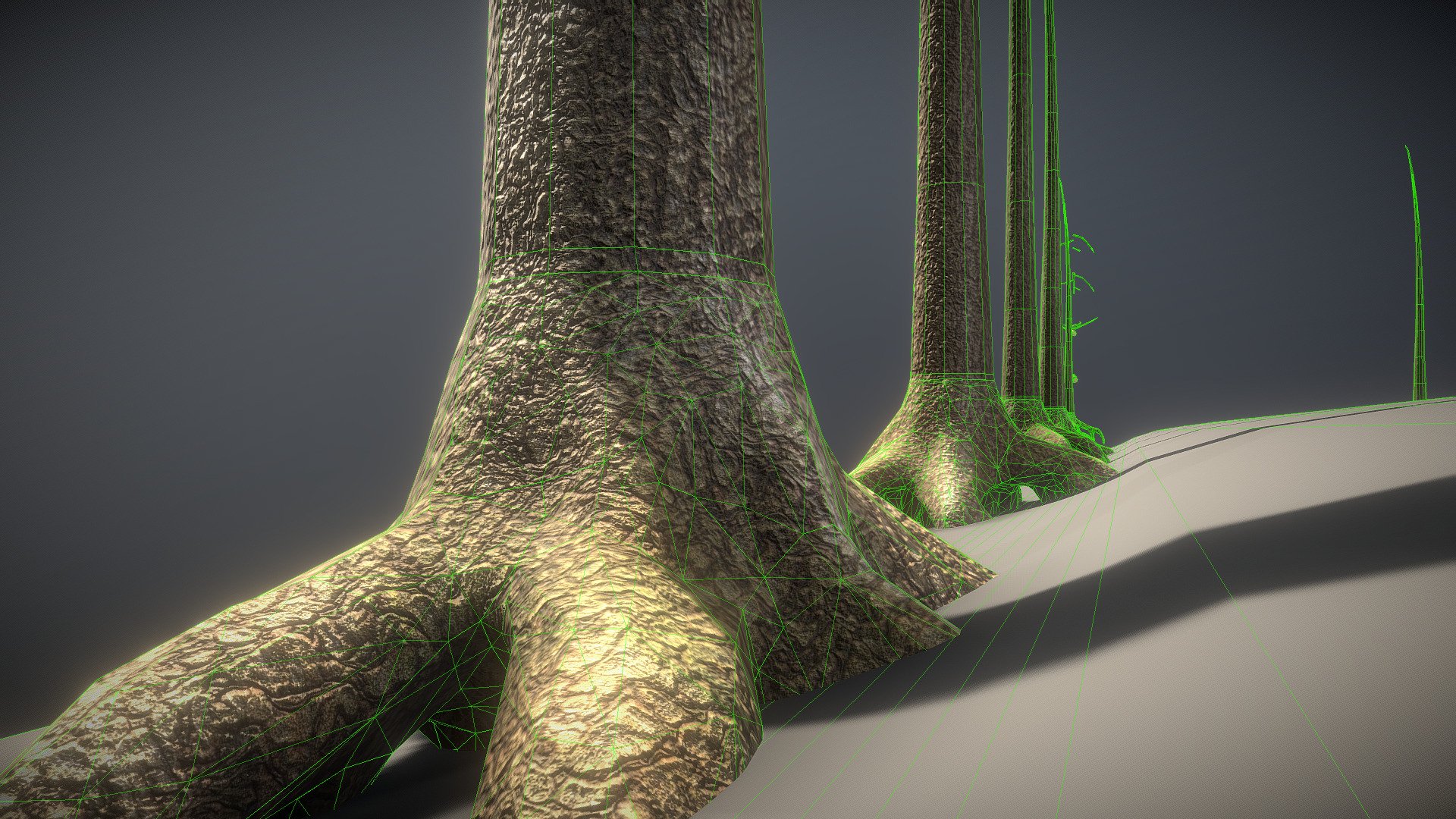 Low-Poly Silver Fir (WIP-1) - 3D model by VIS-All-3D (@VIS-All ...