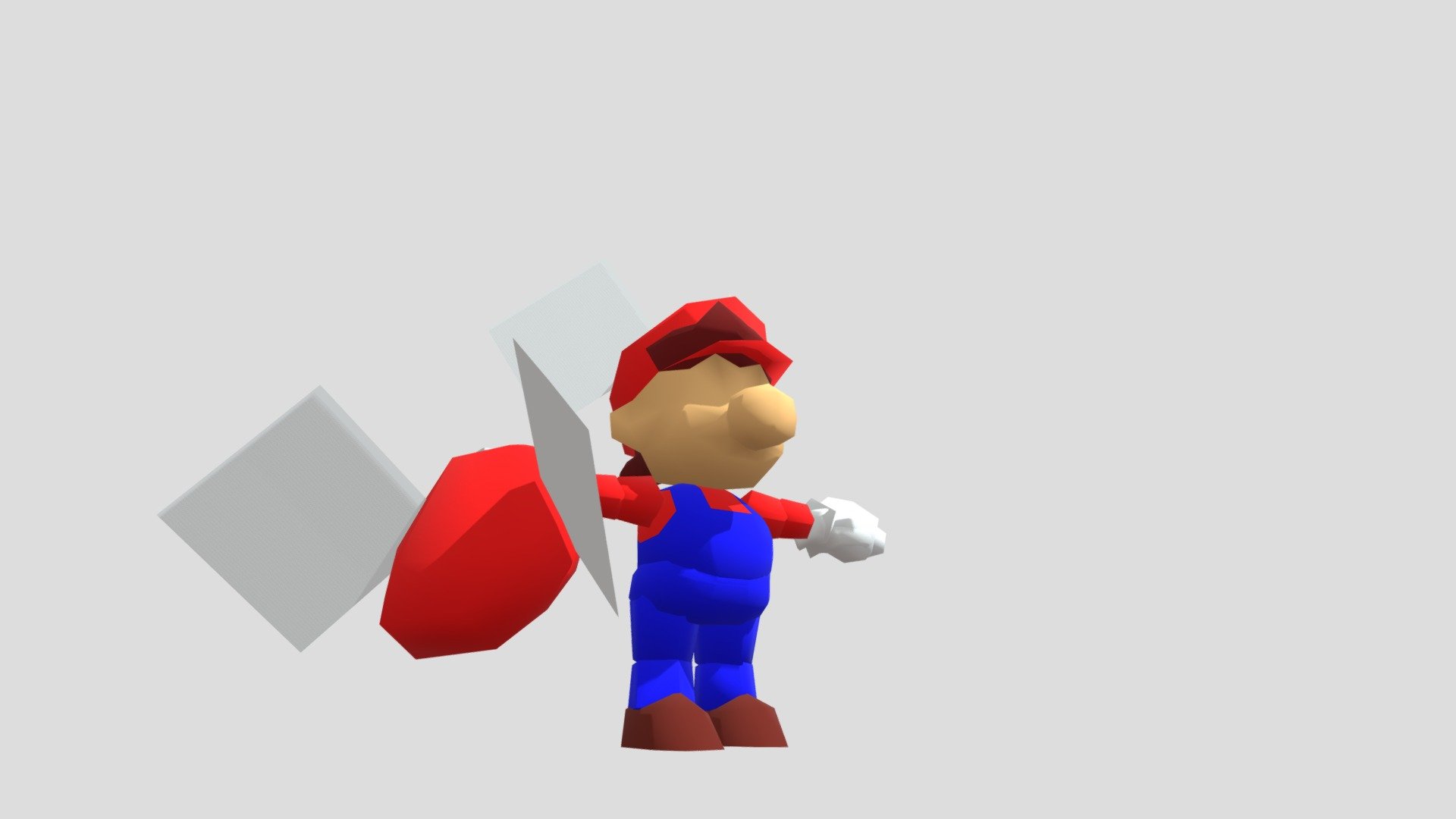 Mario - Download Free 3D model by mrjosinaldo [39851c8] - Sketchfab