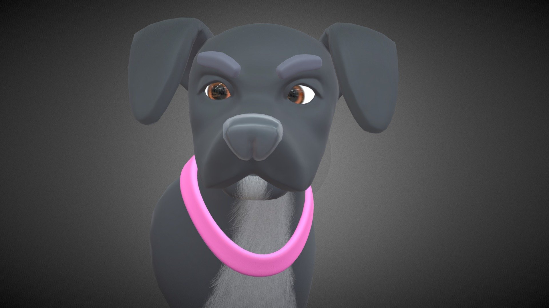 Demi the Dog - 3D model by msara [3986849] - Sketchfab