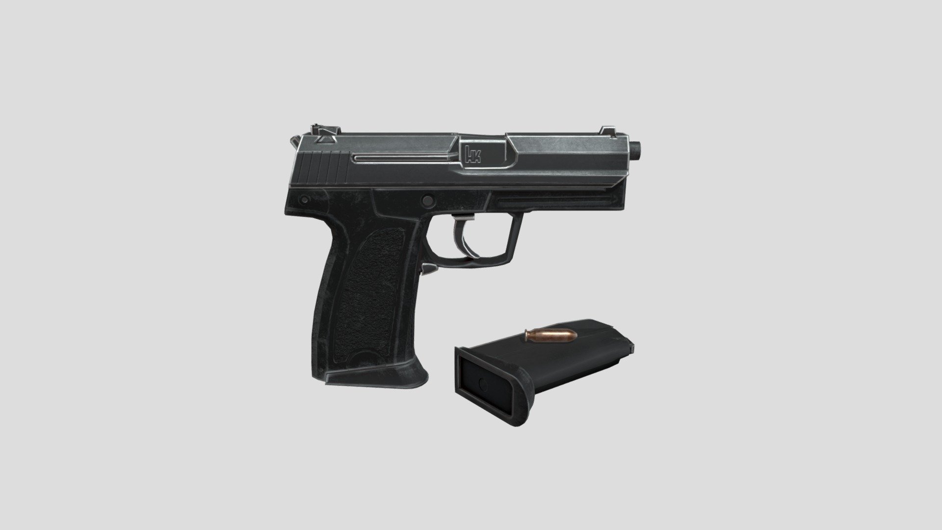 USP GUN - 3D model by mss-orchid [39869e5] - Sketchfab