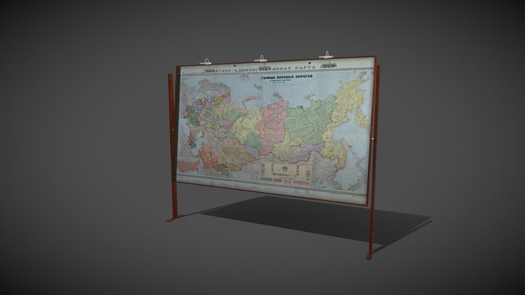 Map - A 3D model collection by kristinightt - Sketchfab