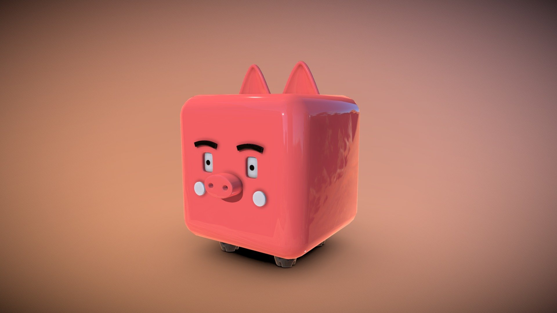 Piggy - Download Free 3D model by alexeyshadrin80 [3989040] - Sketchfab