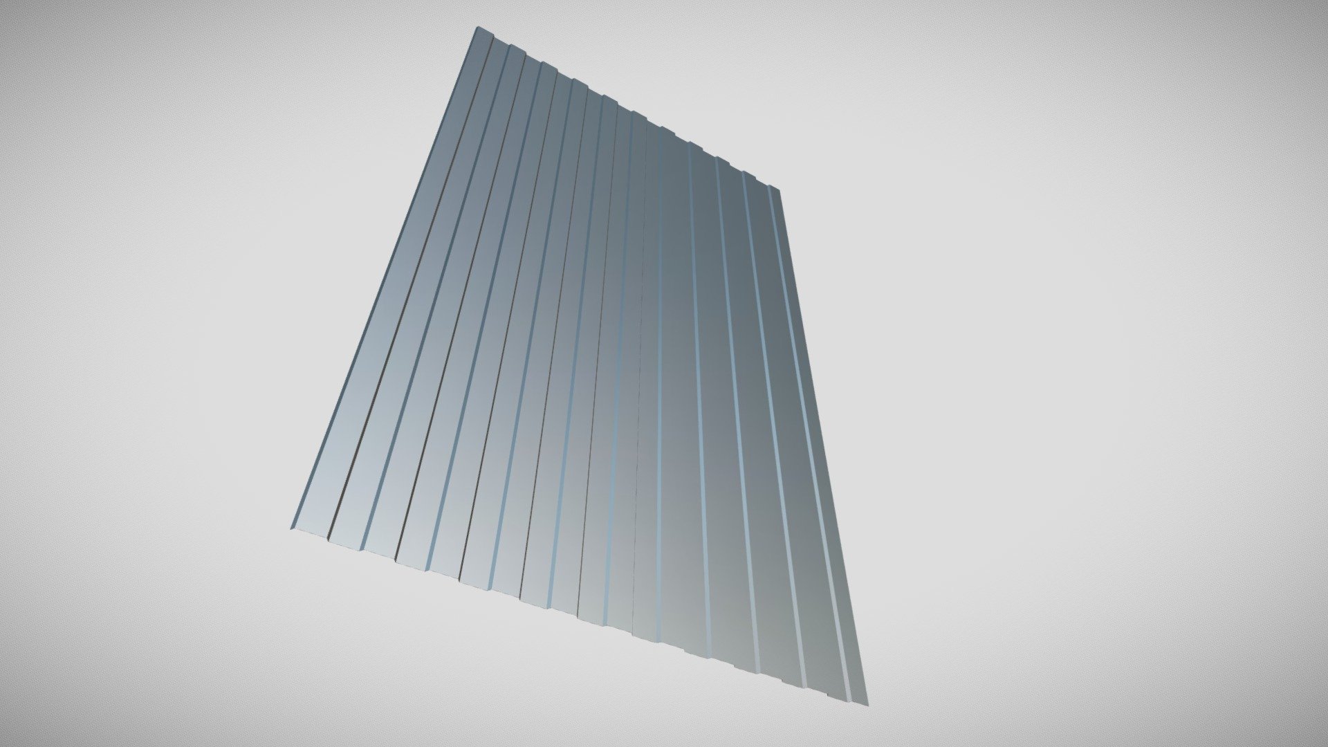 Corrugated metal-sheet C-8 Профлист - 3D model by ostrogotsky [398a22d ...