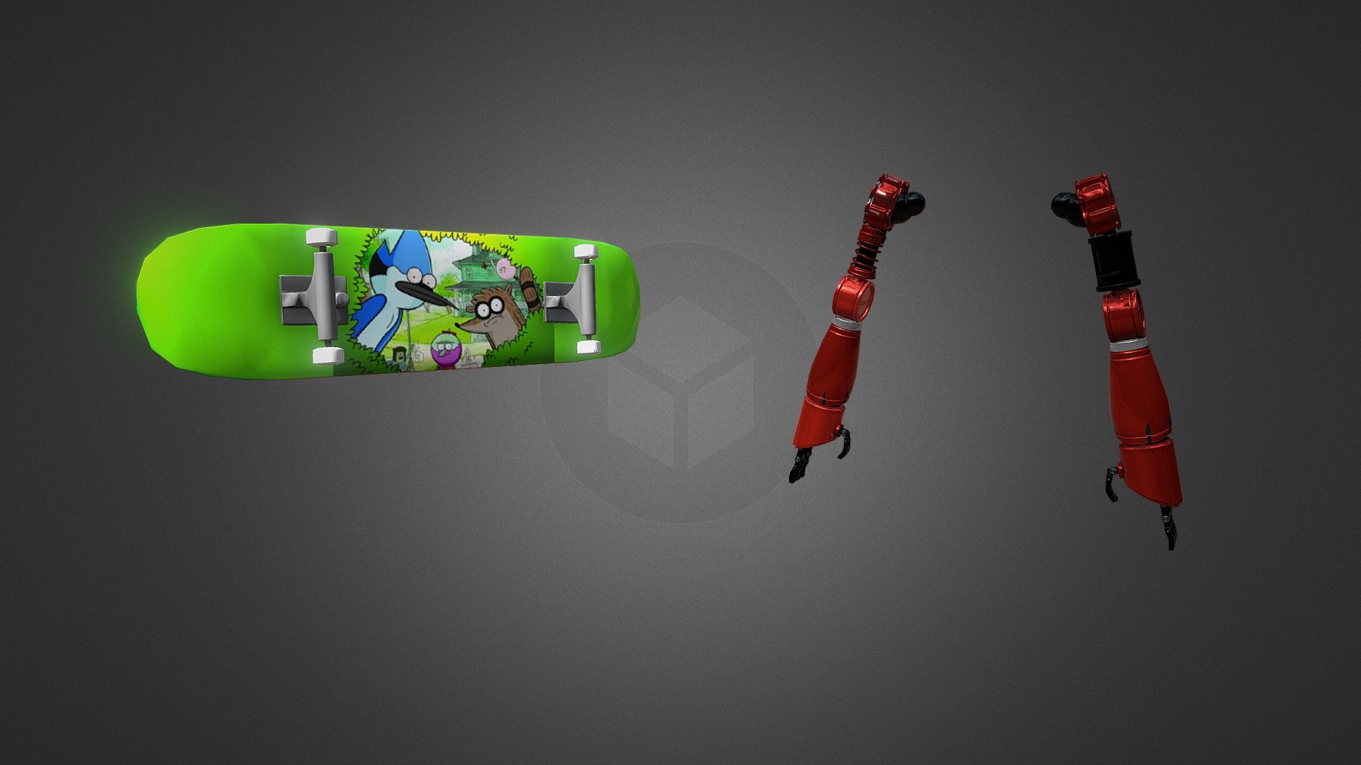 Robot_Skate - 3D model by w22rever [398aaf6] - Sketchfab