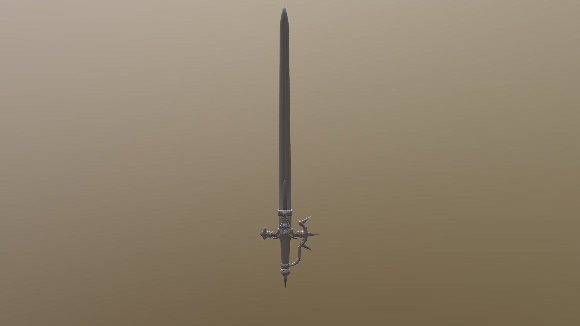 Fancy Sword 2 - 3D model by nedvicky [398b781] - Sketchfab